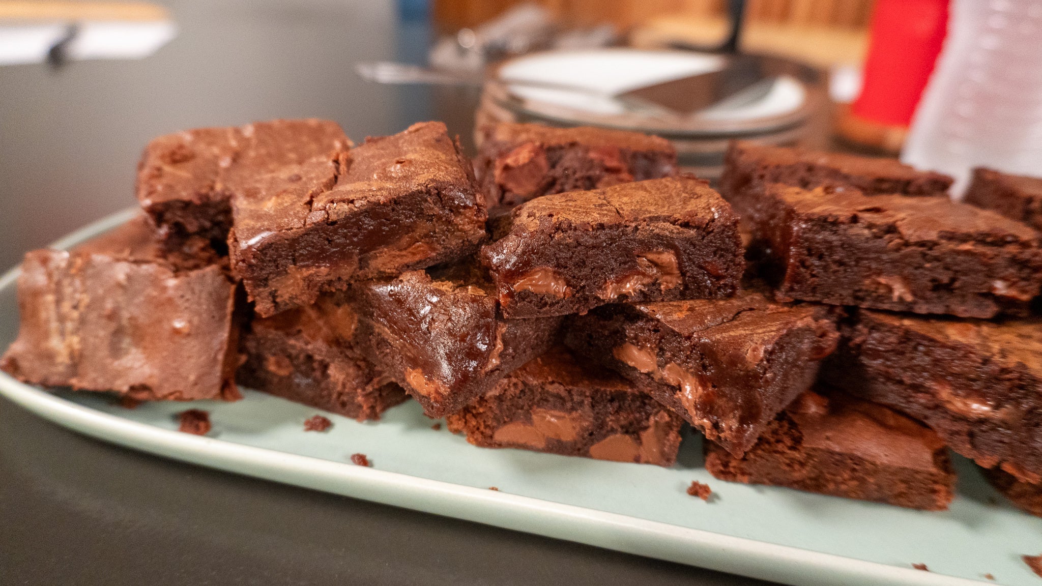 Nicole Rucker's Abuelita Milk Chocolate Brownies - Majordomo Media